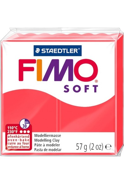 Staedtler Fimo Soft Polimer Kil 57 Gr. Flamingo Staedtler Fimo Soft Polimer Kil 57 Gr. Flamingo