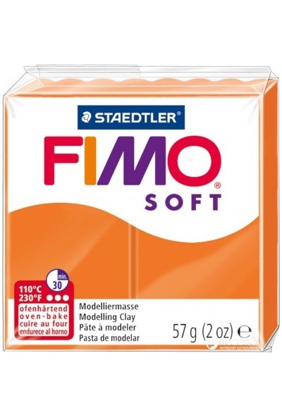Staedtler Fimo Soft Polimer Kil 57 Gr. 42 Tangerine Staedtler Fimo Soft Polimer Kil 57 Gr. 42 Tangerine