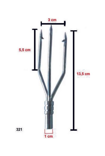 Albastar Saç Ayak Tüfek Ucu 98321