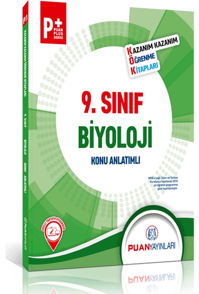 Puan Yayınları 9. Sınıf Biyoloji Kök Konu Anlatımlı Puan Yayınları 9. Sınıf Biyoloji Kök Konu Anlatımlı