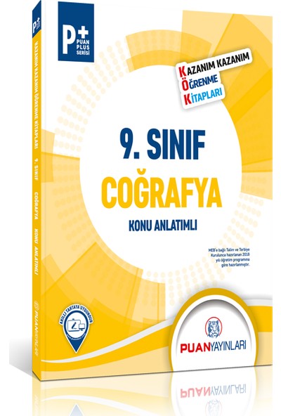 Puan Yayınları 9. Sınıf Coğrafya Kök Konu Anlatımlı Puan Yayınları 9. Sınıf Coğrafya Kök Konu Anlatımlı