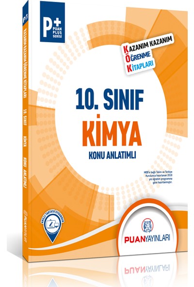 Puan Yayınları 10. Sınıf Kimya Kök Konu Anlatımlı Puan Yayınları 10. Sınıf Kimya Kök Konu Anlatımlı