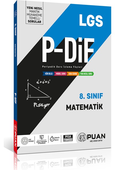 Puan Yayınları 8. Sınıf LGS Matematik PDİF Konu Anlatım Föyleri