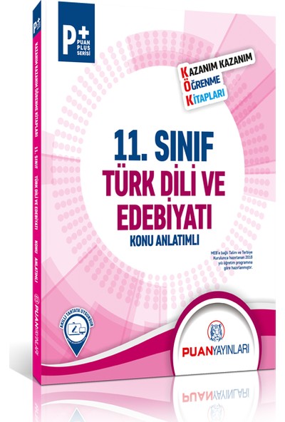 Puan Yayınları 11. Sınıf Türk Dili ve Edebiyatı Kök Konu Anlatımlı Puan Yayınları 11. Sınıf Türk Dili ve Edebiyatı Kök Konu Anlatımlı