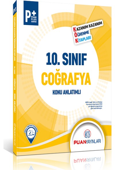 Puan Yayınları 10. Sınıf Coğrafya Kök Konu Anlatımlı Puan Yayınları 10. Sınıf Coğrafya Kök Konu Anlatımlı