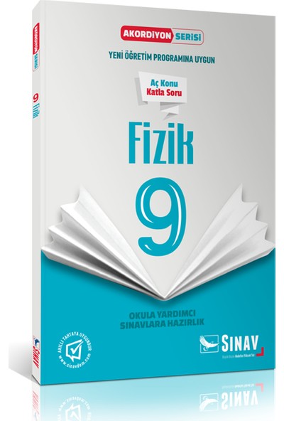 Sınav Yayınları 9. Sınıf Fizik Akordiyon Kitap