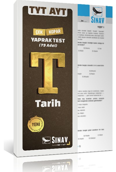 Sınav Yayınları TYT AYT Tarih Yaprak Test Sınav Yayınları TYT AYT Tarih Yaprak Test