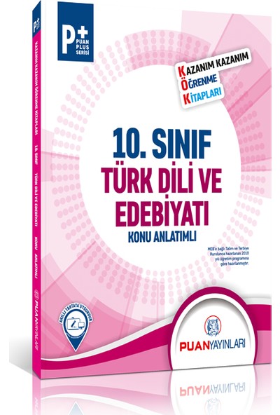 Puan Yayınları 10. Sınıf Türk Dili ve Edebiyatı Kök Konu Anlatımlı