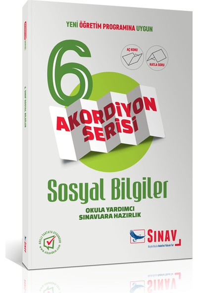 Sınav Yayınları 6. Sınıf Sosyal Bilgiler Akordiyon Kitap Sınav Yayınları 6. Sınıf Sosyal Bilgiler Akordiyon Kitap