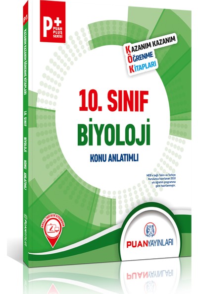 Puan Yayınları 10. Sınıf Biyoloji Kök Konu Anlatımlı