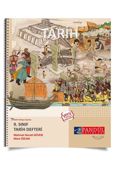 Pandül Yayınları 9. Sınıf Tarih Defteri - Mehmet Necati Güven Pandül Yayınları 9. Sınıf Tarih Defteri - Mehmet Necati Güven