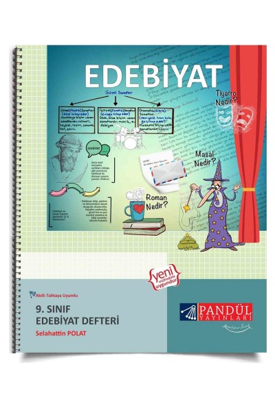 Pandül Yayınları 9. Sınıf Edebiyat Defteri - Selahattin Polat Pandül Yayınları 9. Sınıf Edebiyat Defteri - Selahattin Polat