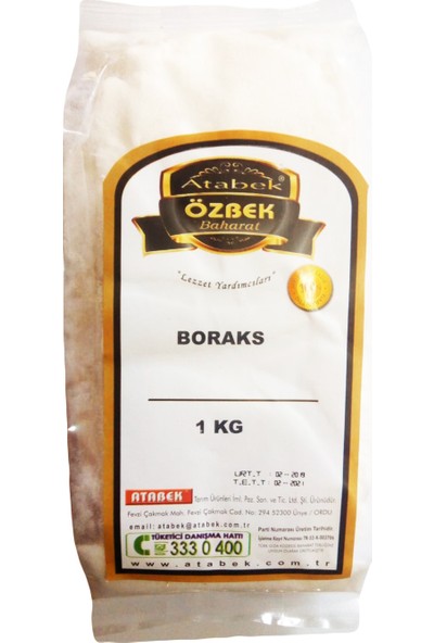 Özbek Baharat Boraks 1 Kg Özbek Baharat Boraks 1 Kg
