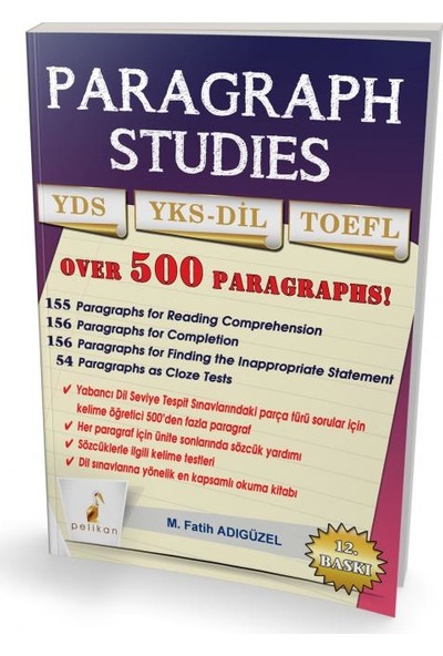 Pelikan Paragraph Studies YDS Yksdil TOEFL Pelikan Paragraph Studies YDS Yksdil TOEFL