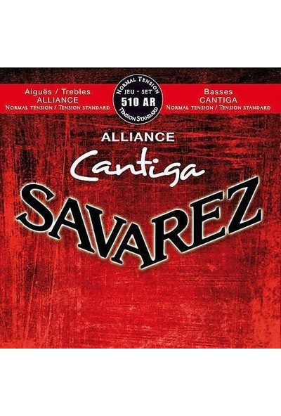 Savarez Alliance Cantiga Normal Tension Klasik Gitar Teli Savarez Alliance Cantiga Normal Tension Klasik Gitar Teli