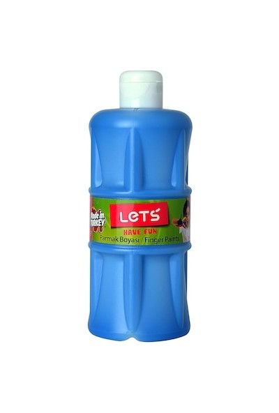 Lets Parmak Boyası 500 Ml. Mavi