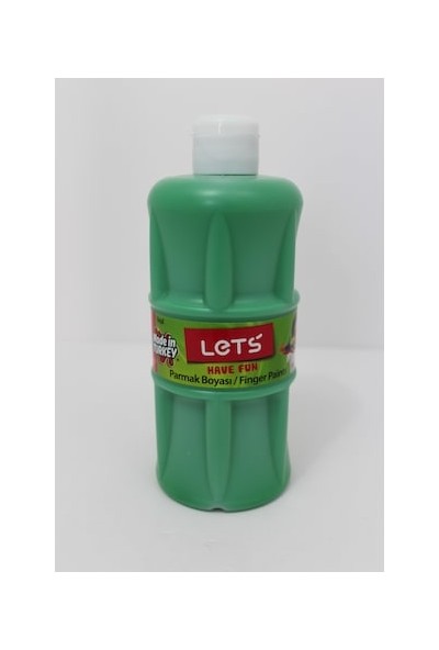 Lets Parmak Boyası 500 Ml Yeşil (Yeni Ürün)