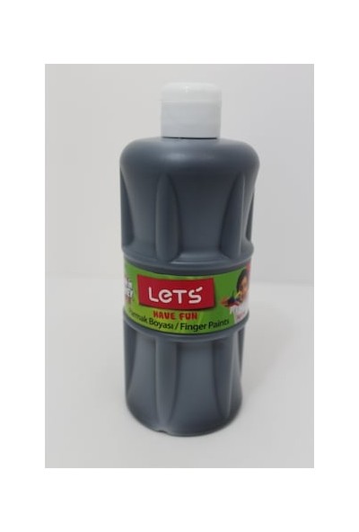 Lets Parmak Boyası 500 Ml Siyah (Yeni Ürün)