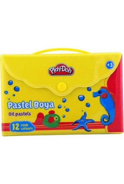 Play-Doh Çantalı Pastel Boya 12 Renk Play-Doh Çantalı Pastel Boya 12 Renk