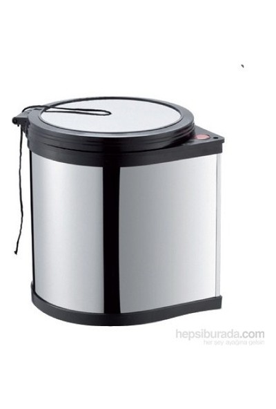 Si̇m Krom Dolap Içi Çöp Kovası 10 lt