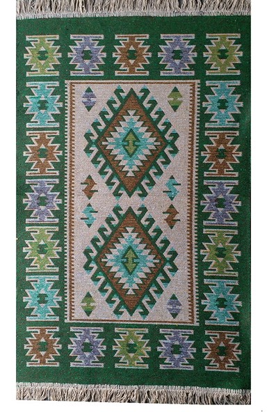 Uşak Kilimi - Yeşil Renk Çift Taraflı Antik Tarz Eşme Desen Kilim Yolluk Lidya Tekstil Uşak Kilimi - Yeşil Renk Çift Taraflı Antik Tarz Eşme Desen Kilim Yolluk Lidya Tekstil