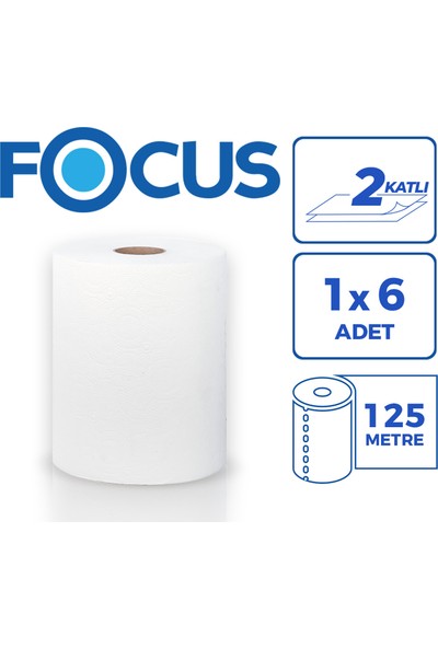 Focus Extra Quıck Havlu 6X125 m