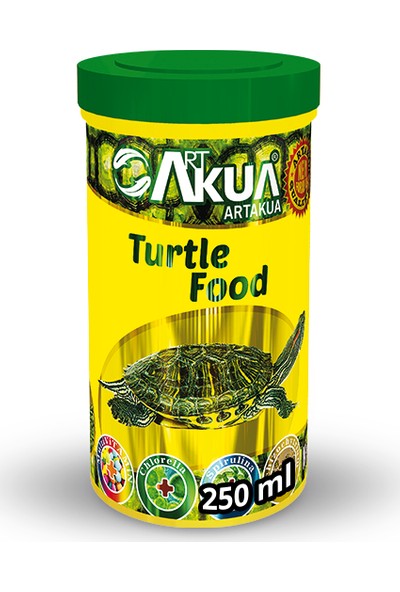 Artakua Turtle Food Kaplumbağa Yemi 250 ml (80 g) Artakua Turtle Food Kaplumbağa Yemi 250 ml (80 g)
