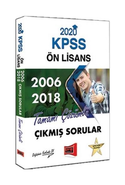 Yargı Yayınevi 2020 KPSS Ön Lisans 2006-2018 Tamamı Çözümlü Çıkmış Sorular