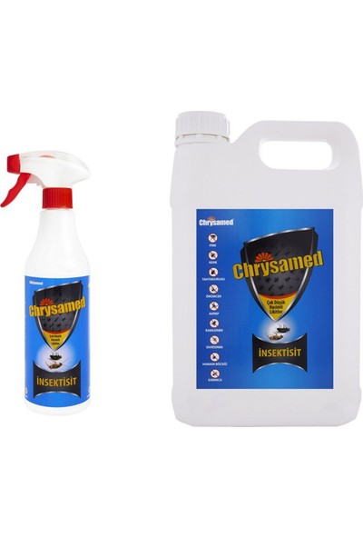 Chrysamed Insektisit 500 ml + 5 lt 2'li Ürün