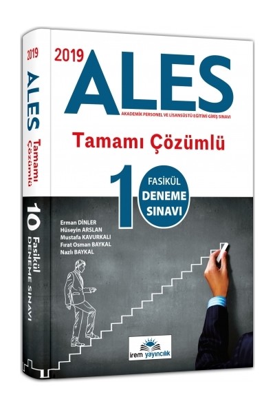 İrem Yayıncılık 2019 Ales 10 Fasikül Deneme Sınavı - Erman Dinler