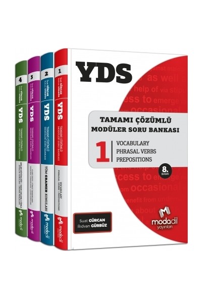 Modadil YDS Modüler Soru Bankası Seti - Suat Gürcan Modadil YDS Modüler Soru Bankası Seti - Suat Gürcan