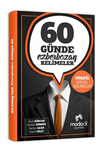 Modadil YÖKDİL Sosyal Kelimeler 60 Günde Ezber Bozan - Suat Gürcan