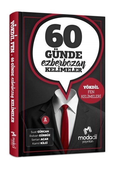 Modadil 60 Günde Ezber Bozan Kelimeler YÖKDİL Fen - Suat Gürcan