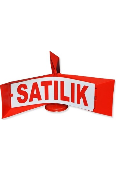 Kıraç Oto Üstü Rüzgar Gülü Fırfır Tabela Satılık-Kiralık Çift Taraflı Kıraç Oto Üstü Rüzgar Gülü Fırfır Tabela Satılık-Kiralık Çift Taraflı