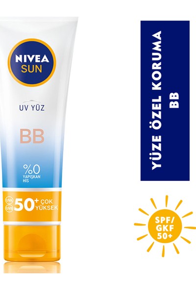 Nıvea Sun Bb Uv Yüz Kremi Spf50 50ml Nıvea Sun Bb Uv Yüz Kremi Spf50 50ml