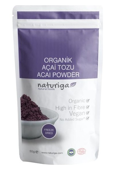 Naturiga Organik Açai Tozu Naturiga Organik Açai Tozu