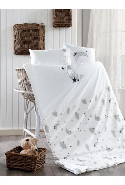 Momishop Moon Gri Uyku Seti 70 x 130 cm Momishop Moon Gri Uyku Seti 70 x 130 cm