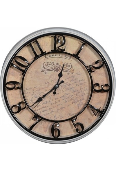 Bahattedarik Time Gold Siyah Beyaz Taraftar Duvar Saati Bahattedarik Time Gold Siyah Beyaz Taraftar Duvar Saati