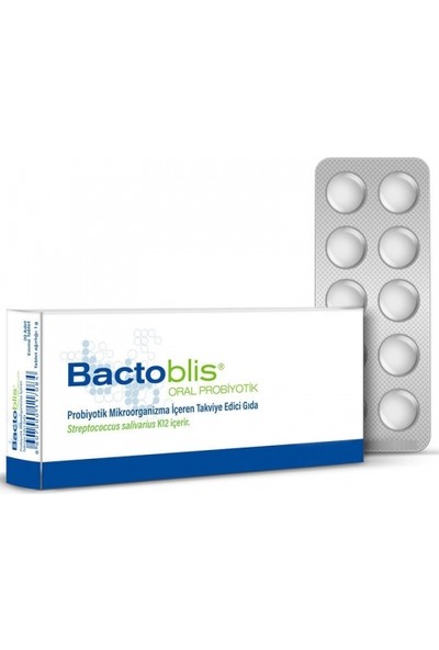 Bactoblis Probiyotik 30 Tablet