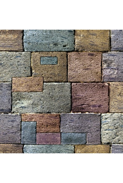 Dekor Harmony Vision 206-A Taş Desenli Duvar Kağıdı