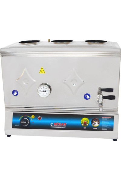 Mizan 40 Litre Elektrikli Çay Kazanı & Kahveci Kazanı & Çay Ocağı Mizan 40 Litre Elektrikli Çay Kazanı & Kahveci Kazanı & Çay Ocağı