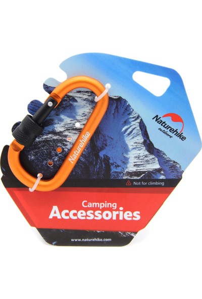 Naturehike D Type Kilitli Karabina 8Cm Naturehike D Type Kilitli Karabina 8Cm