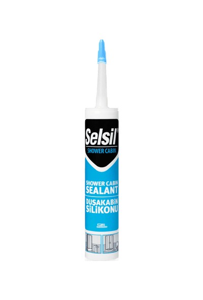Selsil Duşakabin Silikonu Şeffaf 310 ml