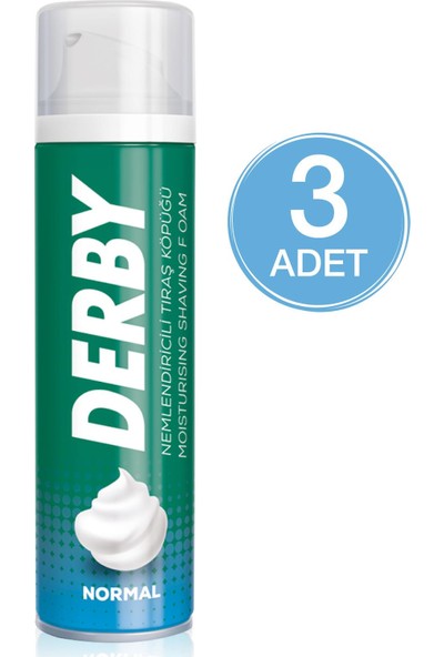 Derby Tıraş Köpüğü Normal (3 Adet)