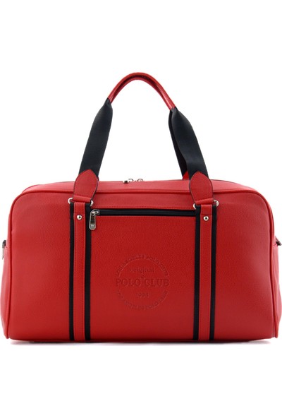 Los Angeles Polo Club 6732 Spor ve Seyahat Çantası Kırmızı