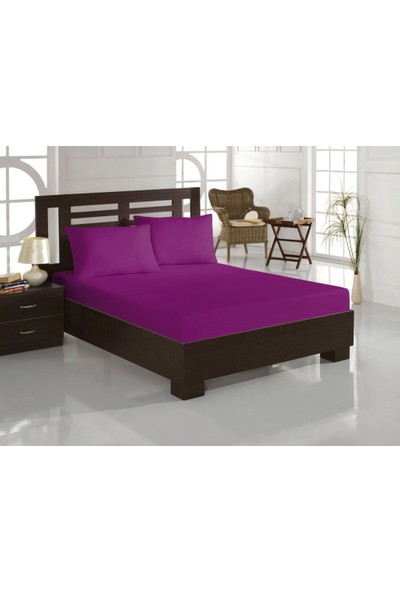 Özdilek 100X200 Tek Kişilik Fitted Çarşaf Mor