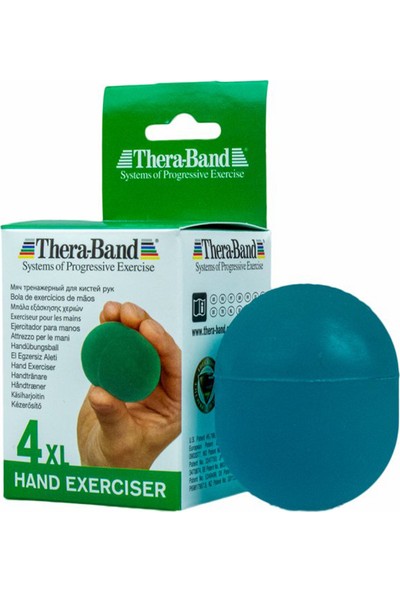 Thera-Band 12341 Hand Exerciser Xl El Güçlendirici Jel Egzertsiz Topu Orta Sert Yeşil Thera-Band 12341 Hand Exerciser Xl El Güçlendirici Jel Egzertsiz Topu Orta Sert Yeşil