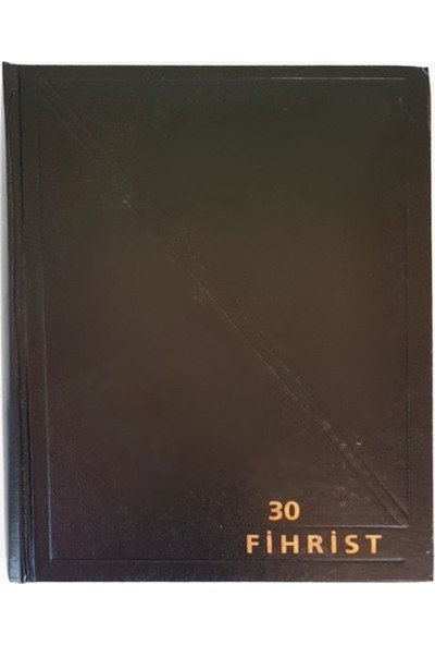 Gürpaş Ticari Fihrist 30'lu 17X24 Cilt Bezli Siyah Gürpaş Ticari Fihrist 30'lu 17X24 Cilt Bezli Siyah