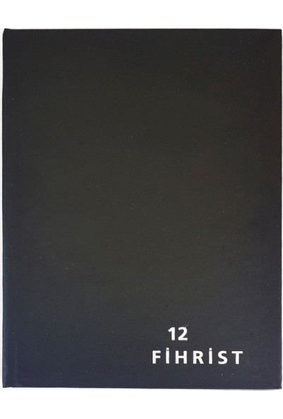 Gürpaş Ticari Fihrist 12'li 20X28 Cilt Bezli Siyah Gürpaş Ticari Fihrist 12'li 20X28 Cilt Bezli Siyah