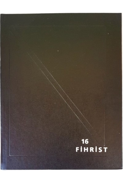 Gürpaş Ticari Fihrist 16'lı 20X28 Cilt Bezli Siyah Gürpaş Ticari Fihrist 16'lı 20X28 Cilt Bezli Siyah